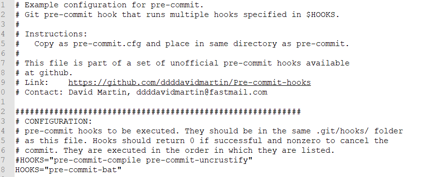 Pre-Commit Hooks