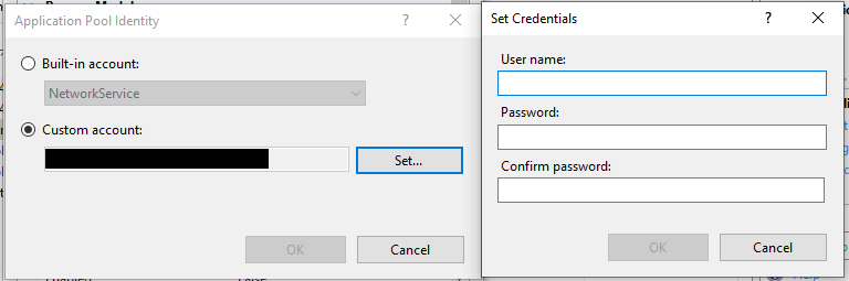 Updating SQL password using Windows Authentication