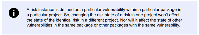 Checkmarx SCA (REST) APIs for Risk Management - POST Change Risk State